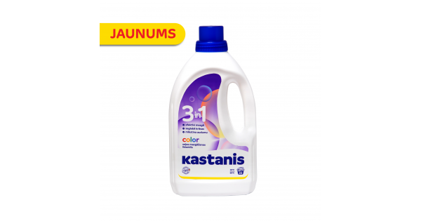 KASTANIS 3in1 color laundry detergent, 900ml - 4750104005321 - SEAL