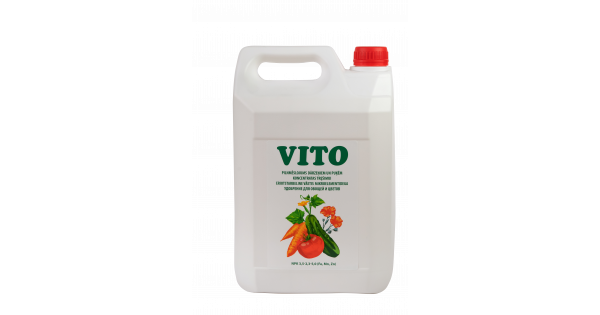 VITO complete fertilizer for vegetables and flowers, 5l - 4750104501762 ...